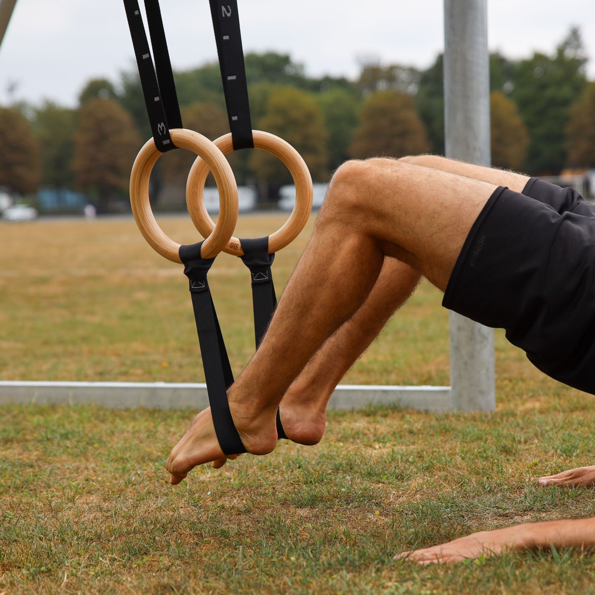 Premium Set Turnringe 32mm aus Buchenholz